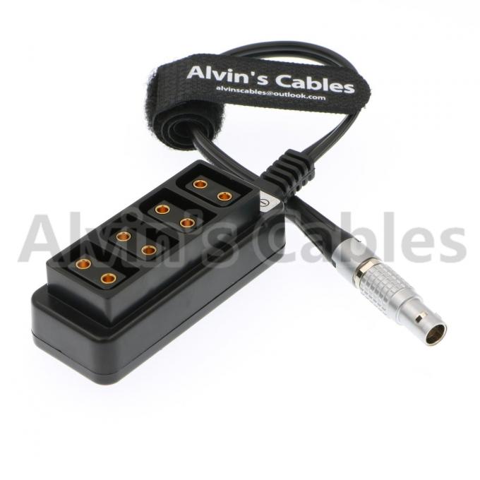 2 Pin Lemo To 4 Port Female D-Tap Splitter RED DSMC2 Jetpack RTmotion ...