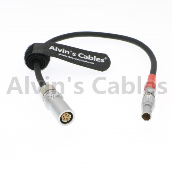 4 Pin LBUS to Fischer 5 Pin ARRI LCS Cable for Arri Lens Control System