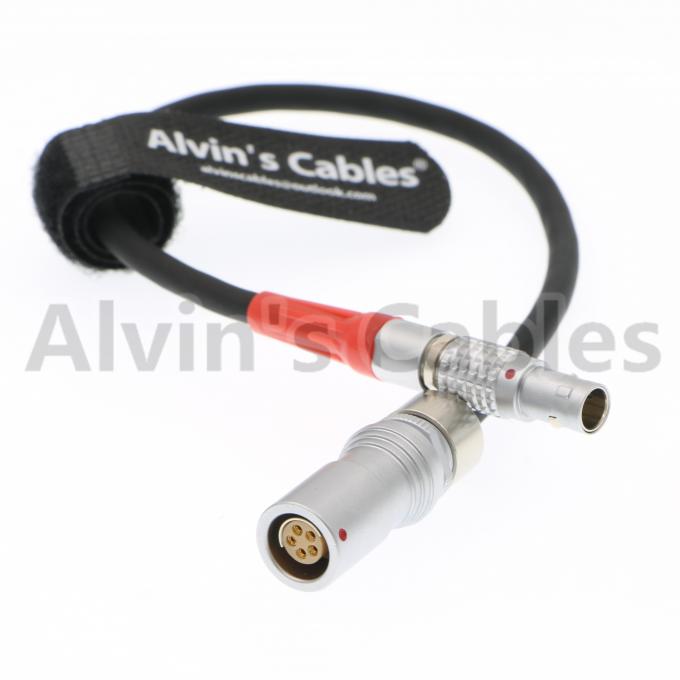 4 Pin LBUS to Fischer 5 Pin ARRI LCS Cable for Arri Lens Control System