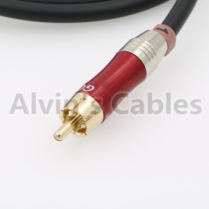 12G Original Digital Audio Cable BNC Camera Cable DAC Neutrik BNC To Phono