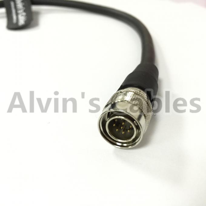 High Flex M12 Cable Assembly Hirose 10 Pin Male To RJ45 Cat6 Original ...