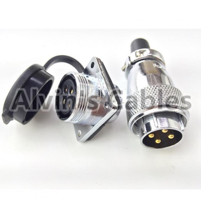 WS20 4 Pin Power Plastic Electrical Connectors Rated Current 25A ...