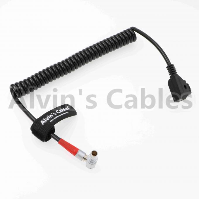 Zacuto Gratical Eye Viewfinder Power Coiled Cable Right Angle 2 Pin To ...