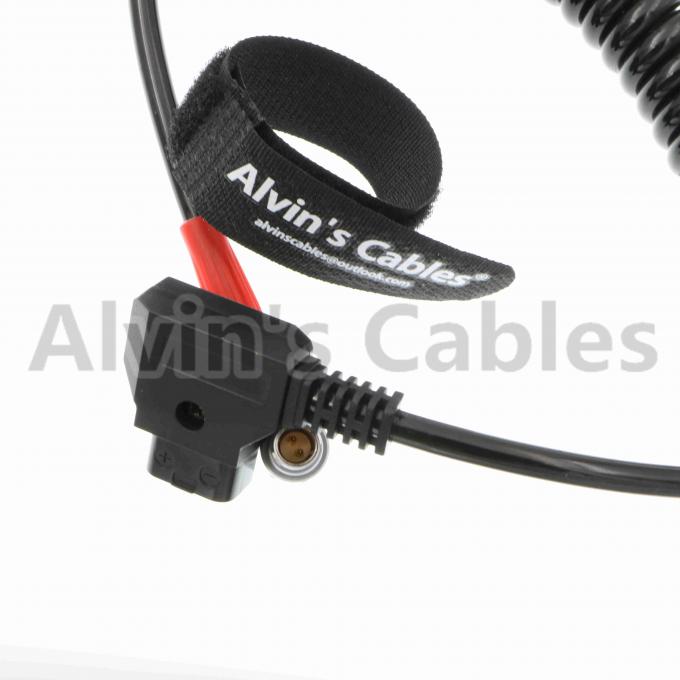 Zacuto Gratical Eye Viewfinder Power Coiled Cable Right Angle 2 Pin To ...