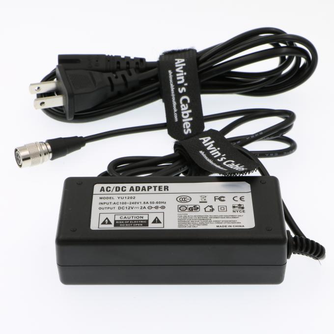 110-240V Power Supply Camera Audio Cable 12V Hirose 6 Pin Female ...