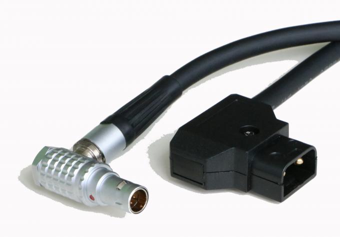 7 Pin Lemo Right Angle Male to D -tap Power Cable for Trimble R7 Receiver