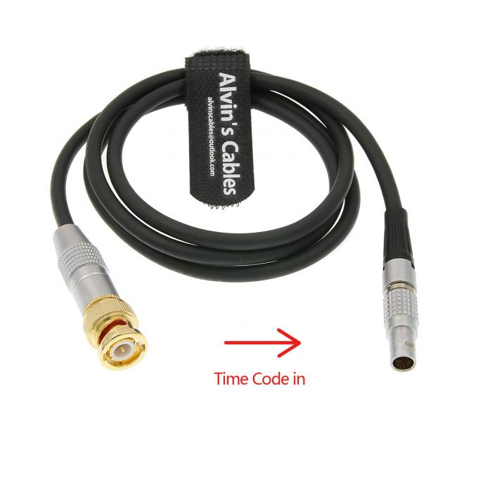 Alvin's Cables BNC to 5 Pin Male ARR Mini TIME Code Cable for Sound ...