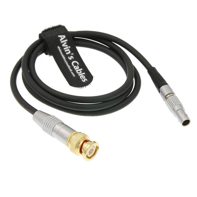 Alvin's Cables BNC to 5 Pin Male ARR Mini TIME Code Cable for Sound ...
