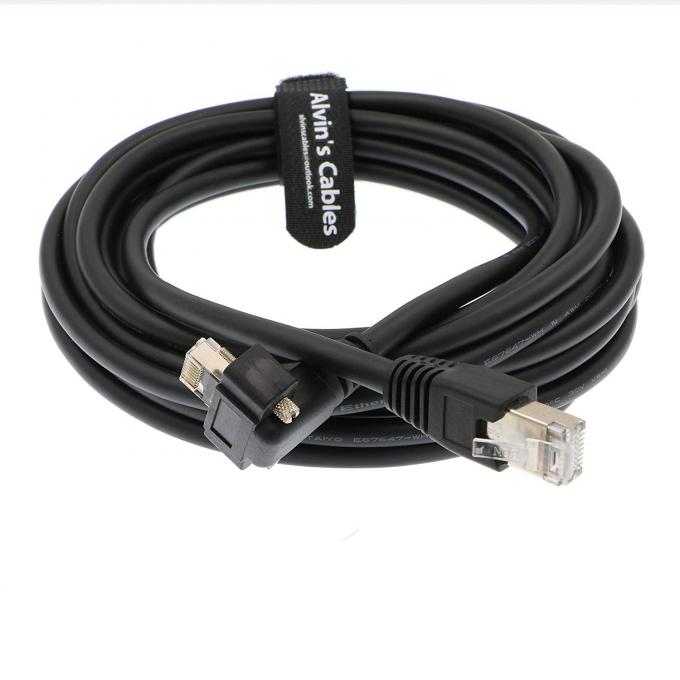 Basler Cameras GigE Cat6 Cables GigE Data Cables Right Angle Linear Shape
