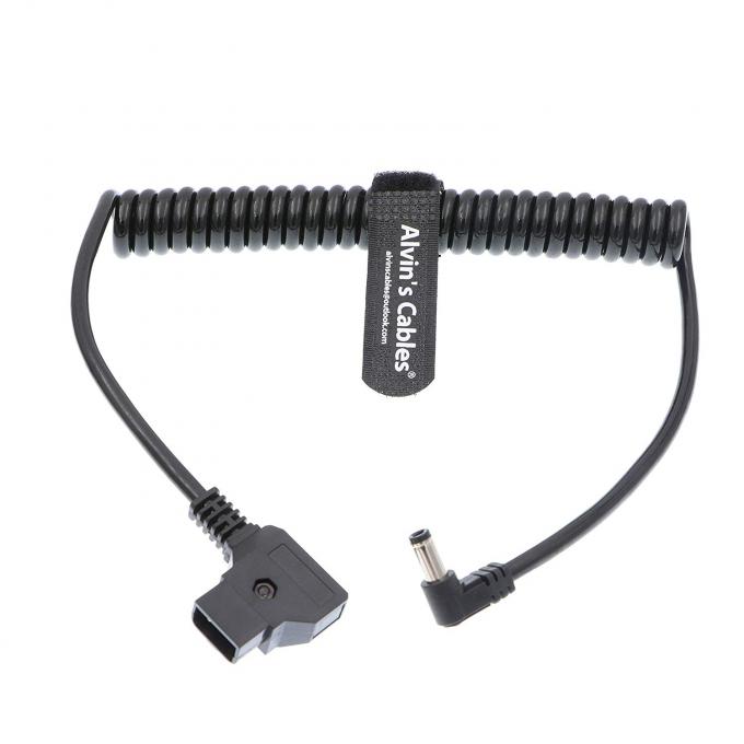 DC 12v Right Angle Coiled Cable KiPRO LCD Monitor Anton Bauer Power D ...