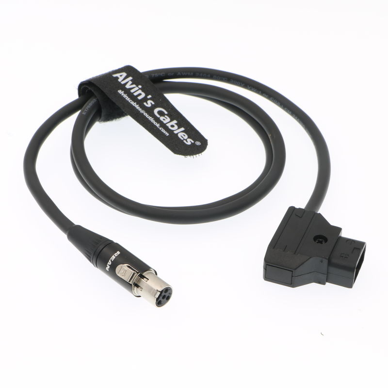 Alvin's Cables 12V TV Logic Monitor Power Cable Neutrik Mini XLR 4 Pin ...