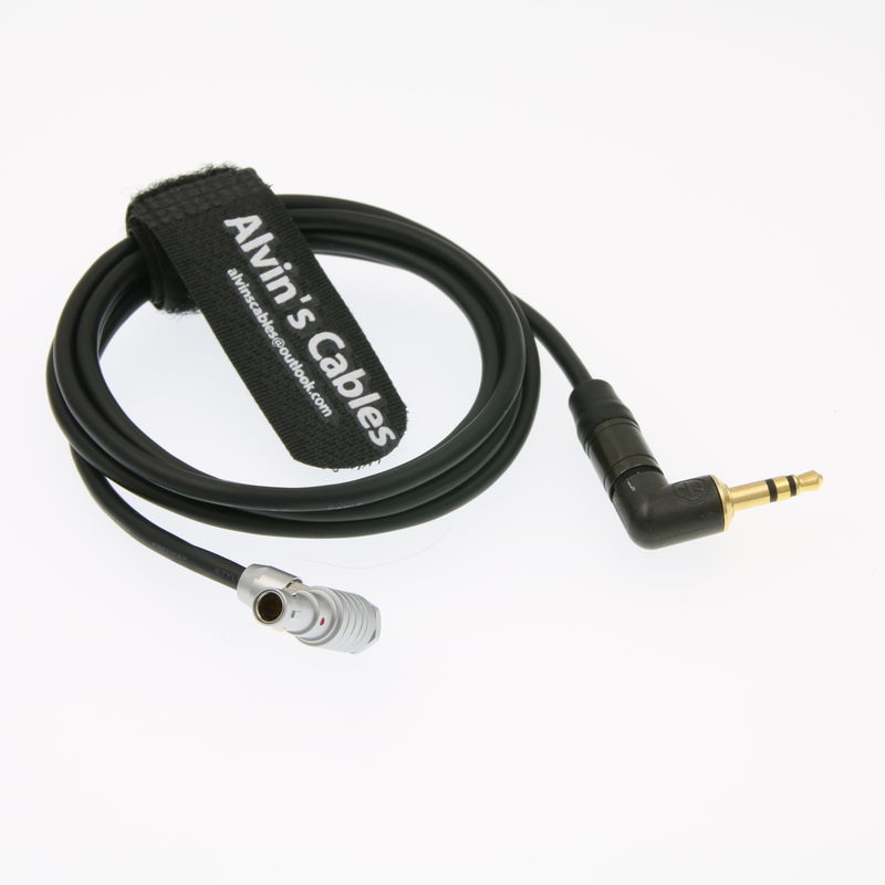 5 Pin Lemo Right Angle Male to Right Angle 3.5mm TRS Cable for ARRI ...